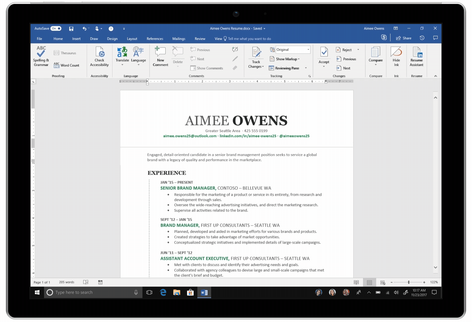Resume Assistant Finding High Quality Work Experience Examples 